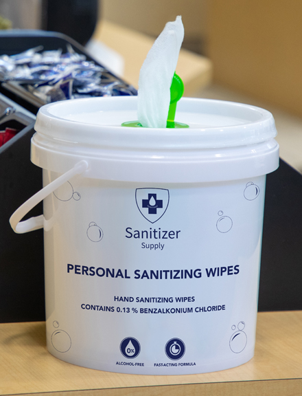 Disposable Sanitizing Wipes | Cintas